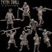 8PC Village MOB, Dnd Miniature MOB for Table Top Games, Wargames ...