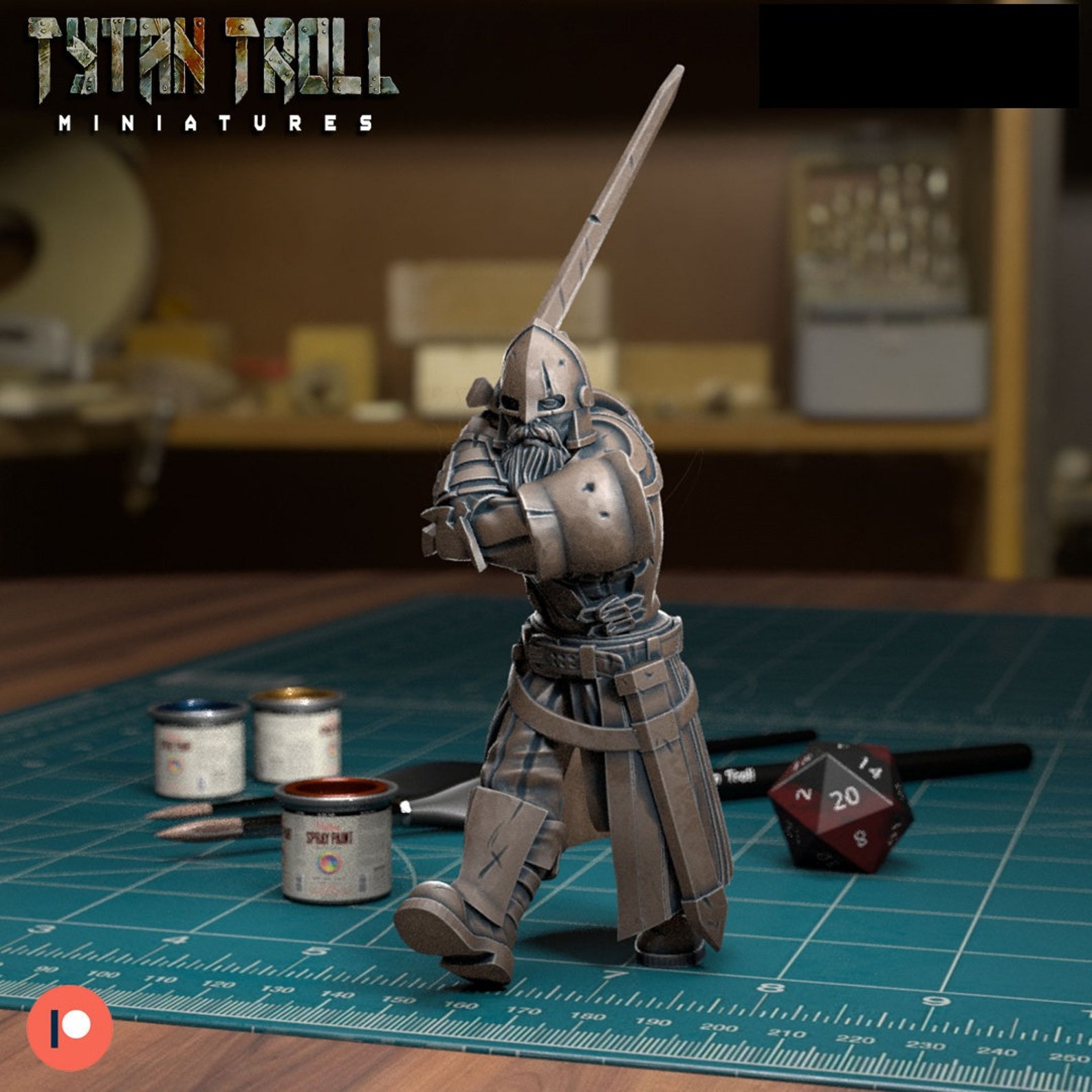 10PC Armored Stronghold Guards, Dnd Miniature Guards for Table Top ...