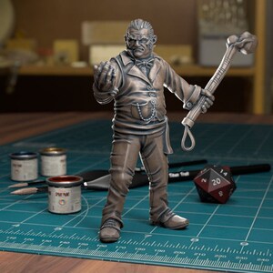 9PC Bandit Miniature Mercenaries for Table Top Games,dnd, Pathfinder ...