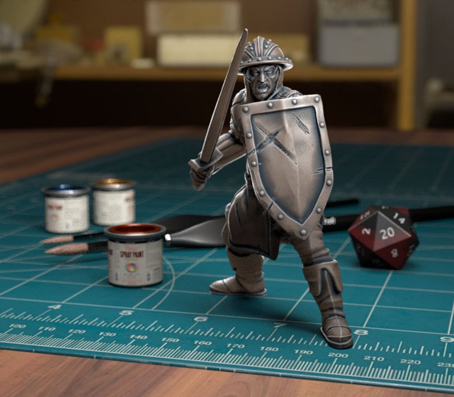 13PC City Guards, Dnd Miniature Guards for Table Top Games, Wargames ...