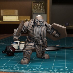 10PC Male Dwarven Guards, Dnd, Dnd Miniature Guards for Table Top Games ...
