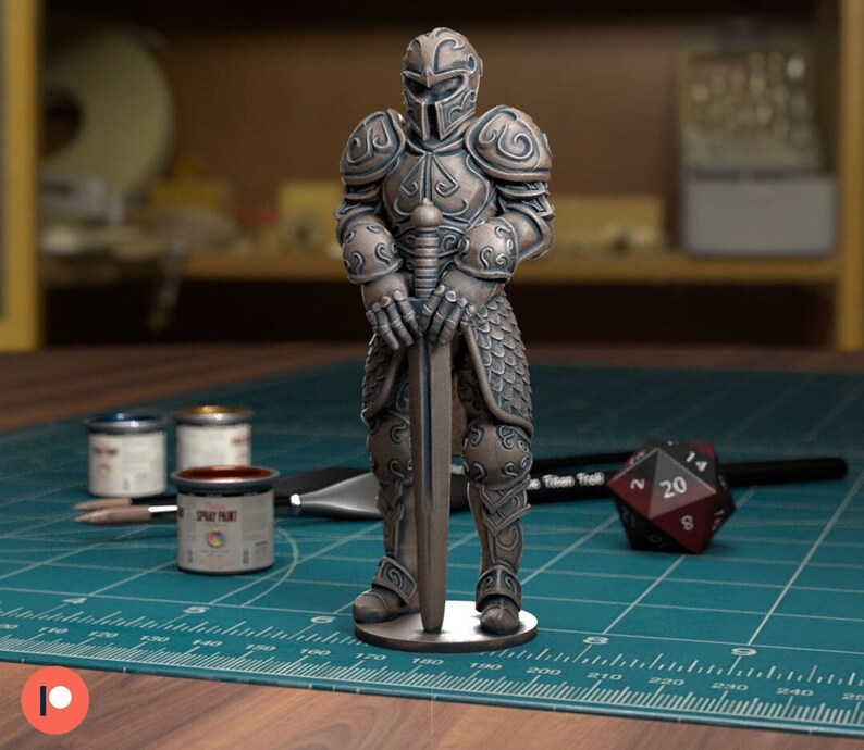 3PC Animated Armor Dnd Miniatures for Table Top Games - Etsy