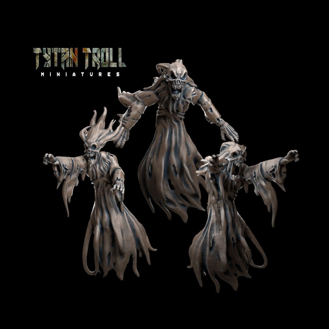 3PC Spectre Pack for Table Top Games, Dnd, Pathfinder, Wargames ...