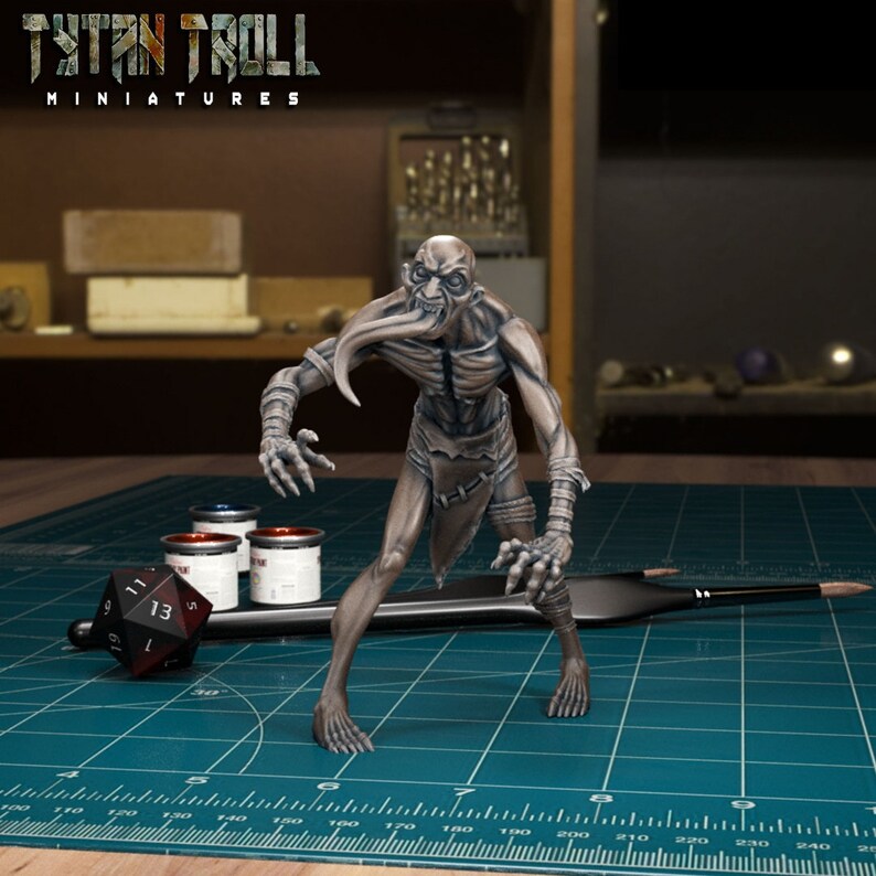 8PC Ghast Bundle Dnd, Dungeon and Dragons, Miniature Army for Table Top ...