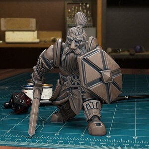 10PC Male Dwarven Guards, Dnd, Dnd Miniature Guards for Table Top Games ...