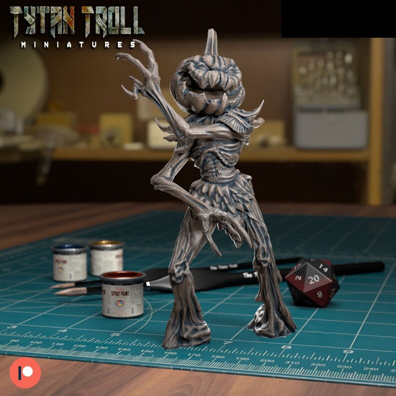 6PC Scarecrow Bundle Dnd, Dungeon and Dragons, Miniature Army for Table ...