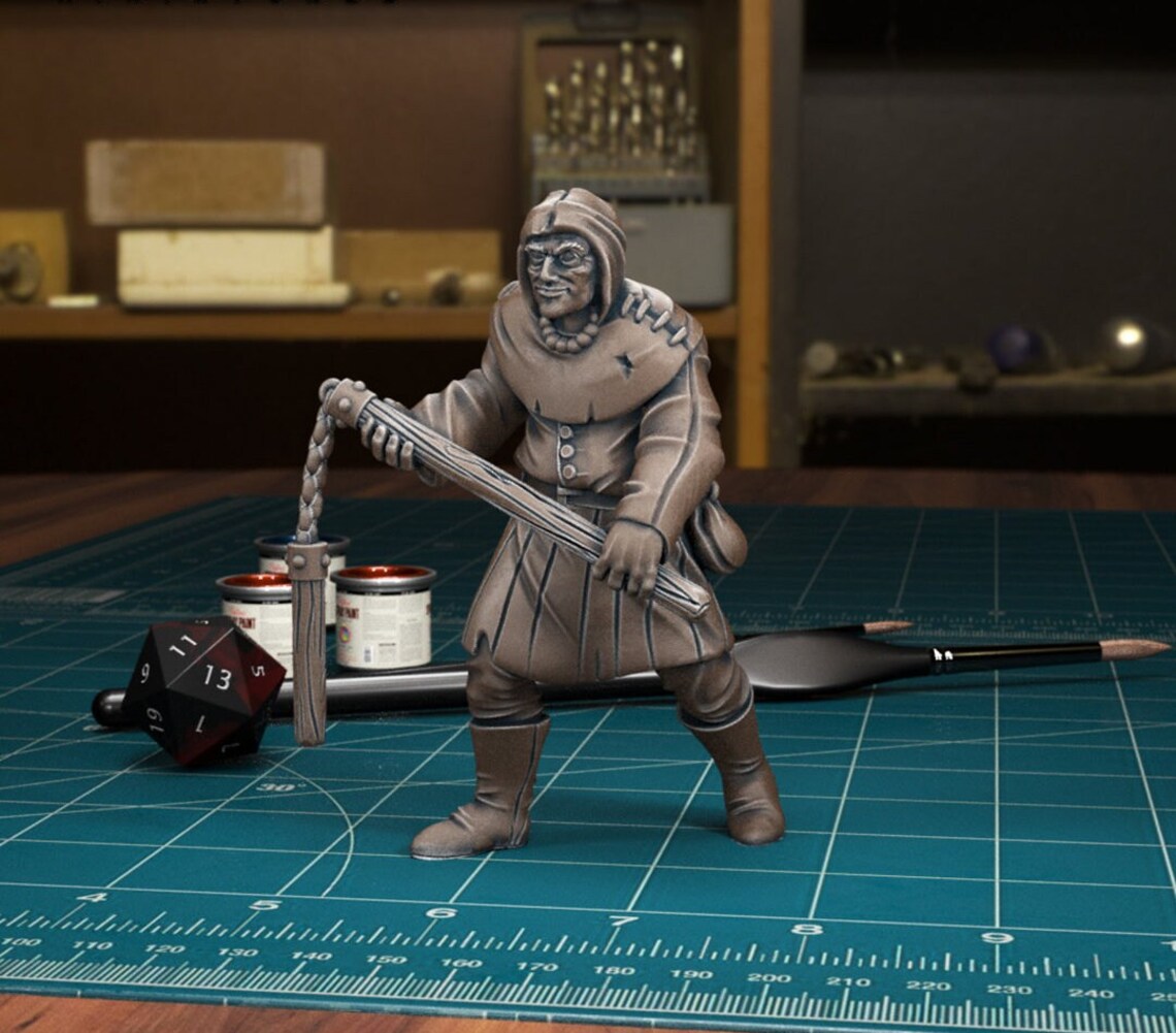 8PC Village MOB, Dnd Miniature MOB for Table Top Games, Wargames ...