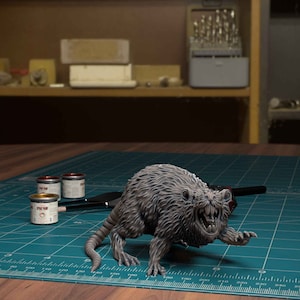 8PC Giant Rat Pack, Dnd Miniatures for Table Top Games, Wargames ...