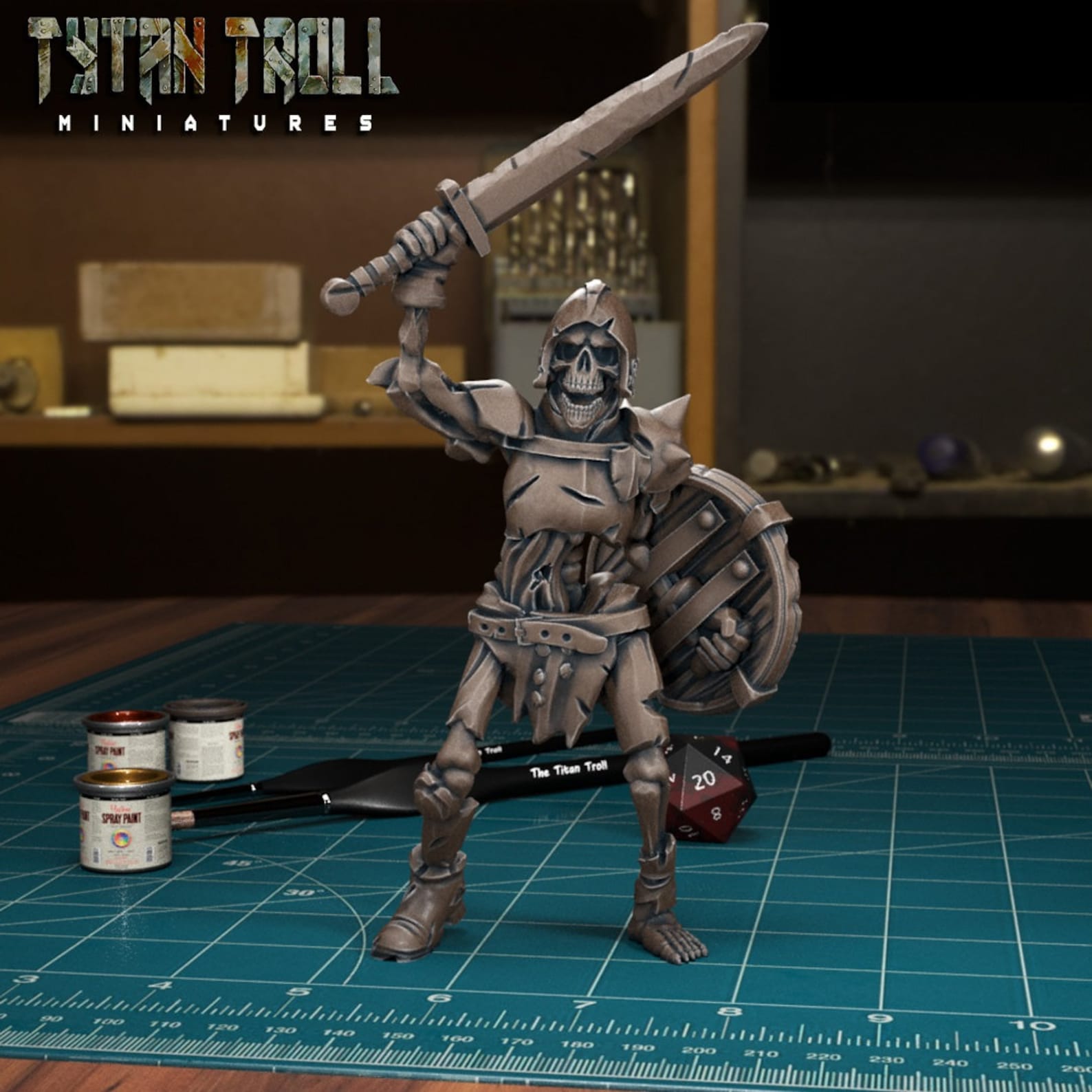 16PC Skeleton Horde Dnd Miniature Army for Table Top Games - Etsy