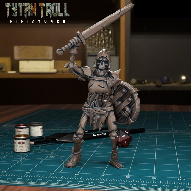 16PC Skeleton Horde Dnd Miniature Army for Table Top Games - Etsy