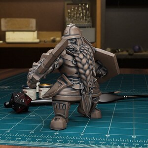 10PC Male Dwarven Guards, Dnd, Dnd Miniature Guards for Table Top Games ...