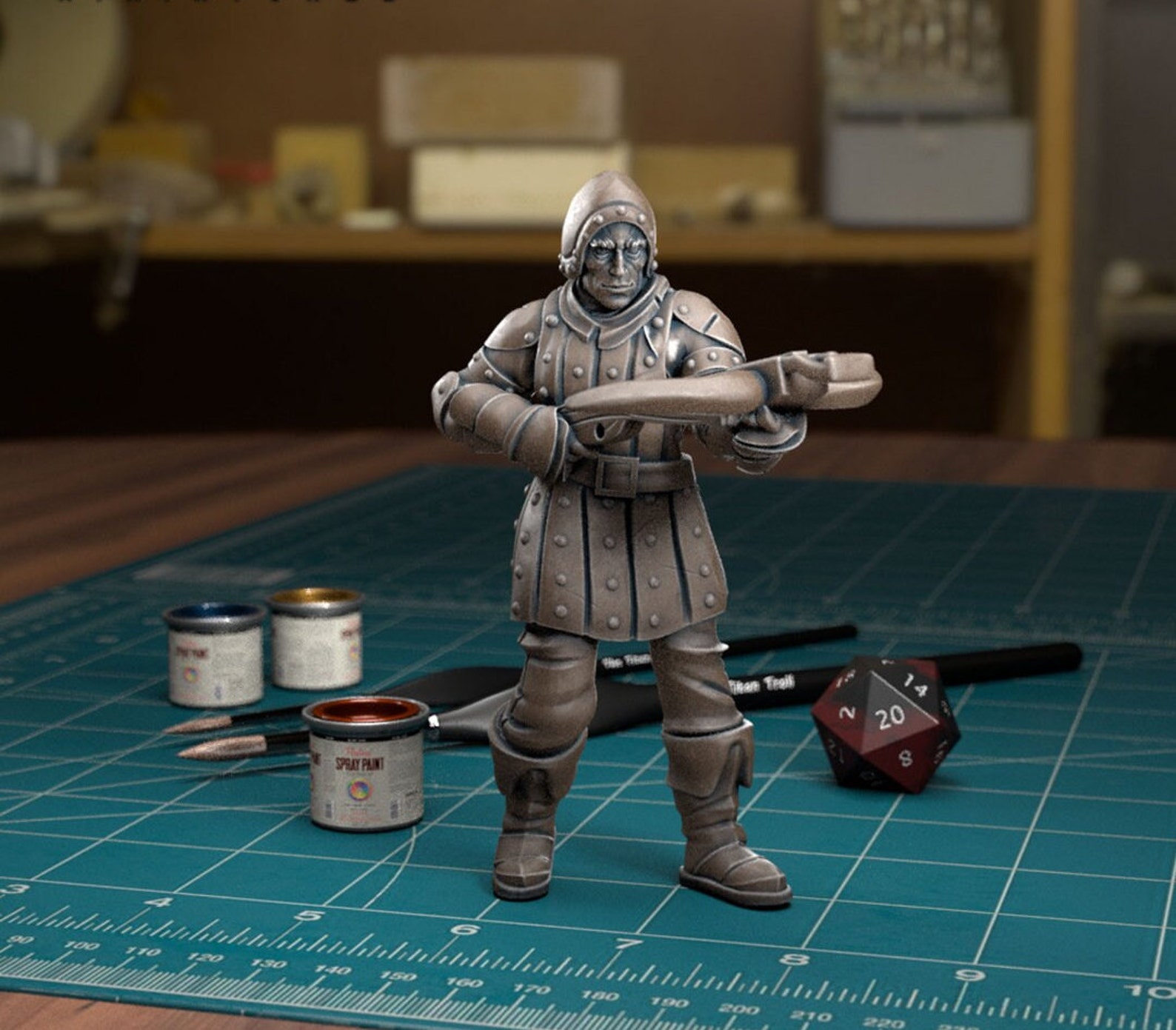 9PC Village Guards, Dnd Miniature Guards for Table Top Games, Wargames ...