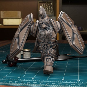 10PC Male Dwarven Guards, Dnd, Dnd Miniature Guards for Table Top Games ...