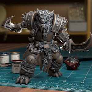 4PC Bugbear Ambush Miniatures for Table Top Games, Dnd, Wargames ...