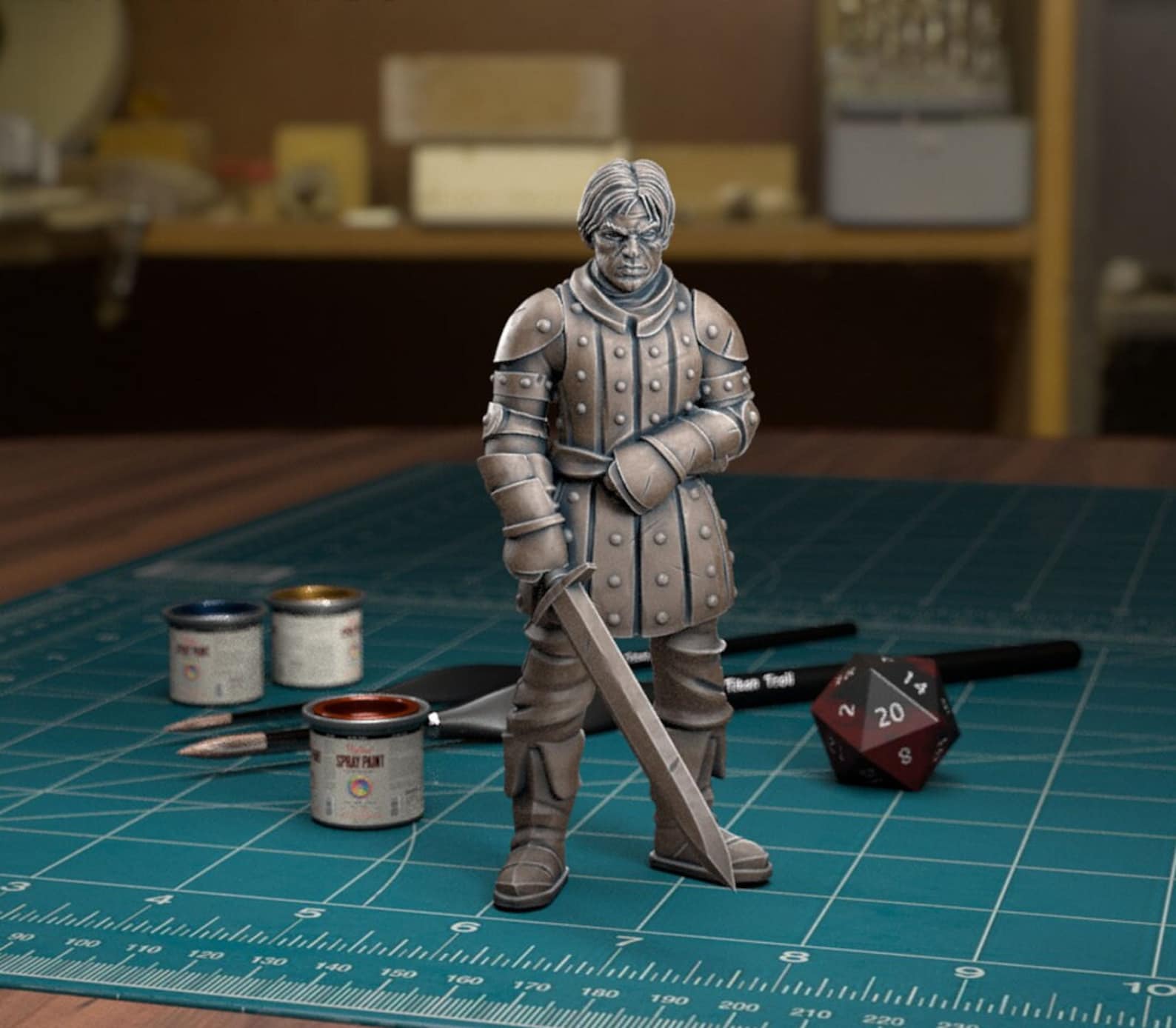 9PC Village Guards, Dnd Miniature Guards for Table Top Games, Wargames ...