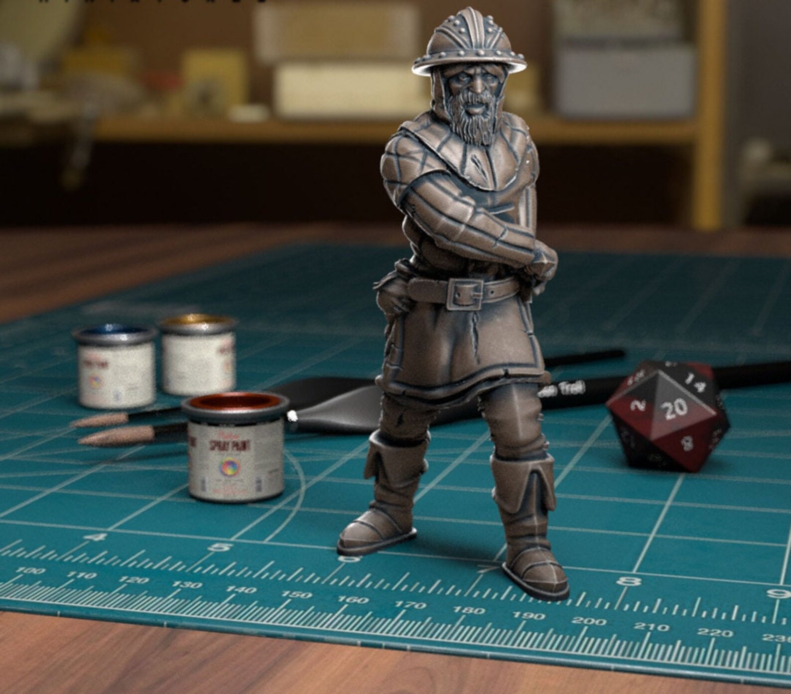 13PC City Guards, Dnd Miniature Guards for Table Top Games, Wargames ...