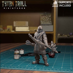 11PC Northern Village Guards, Dnd Miniature Guards for Table Top Games ...