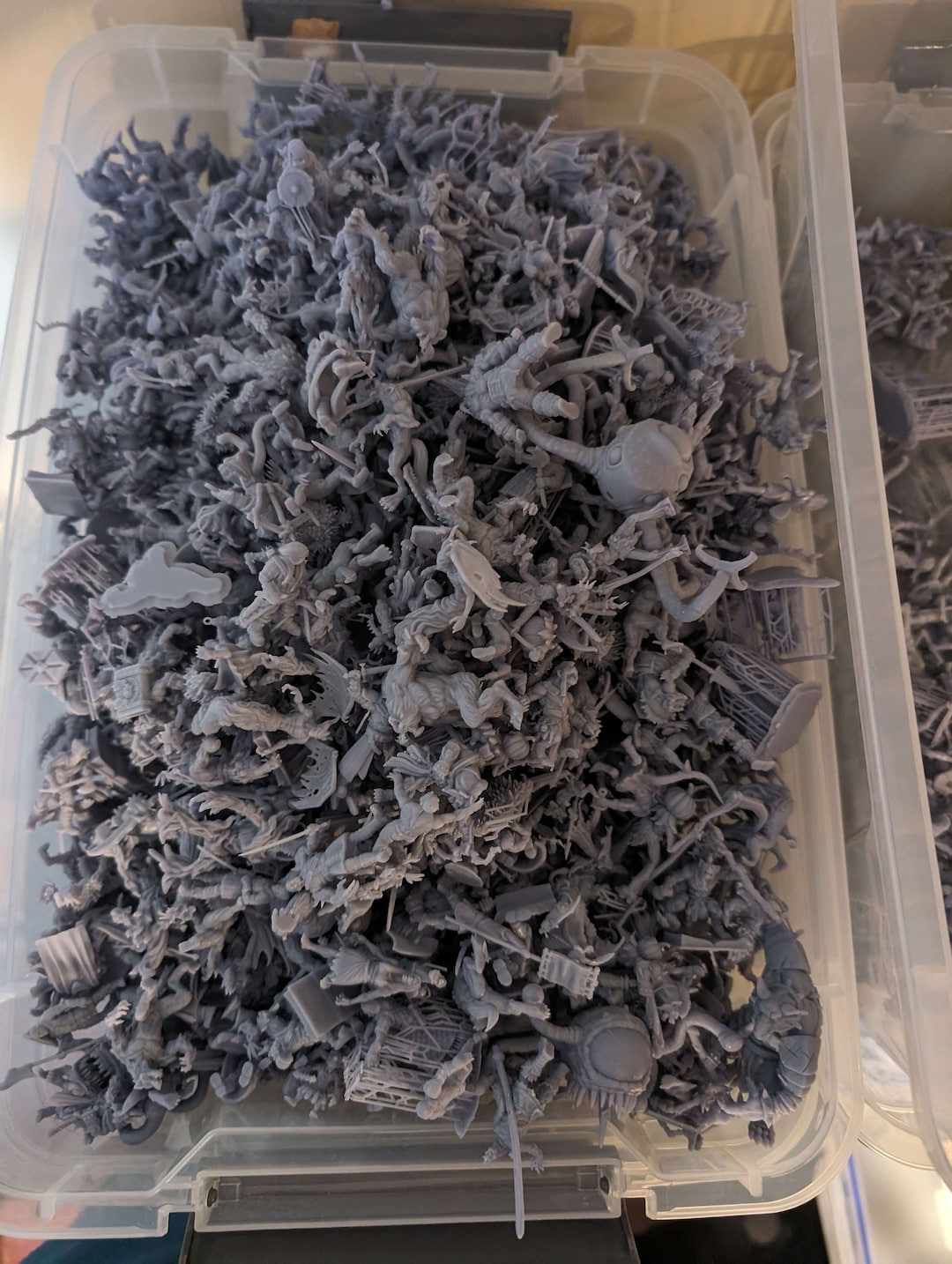 100g Assorted 3D Printed Miniature Misprints for Kitbashing and ...