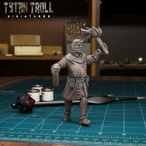 8PC Mob Villagers, Dnd Miniature Mob for Table Top Games, Wargames ...