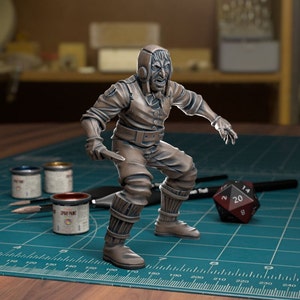 9PC Bandit Miniature Mercenaries for Table Top Games,dnd, Pathfinder ...