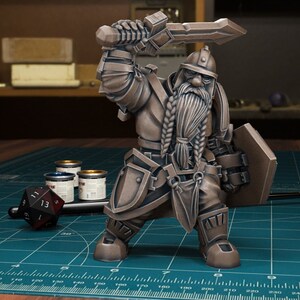 10PC Male Dwarven Guards, Dnd, Dnd Miniature Guards for Table Top Games ...