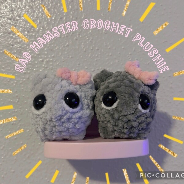 Sad Hamster Plushie Meme - Etsy