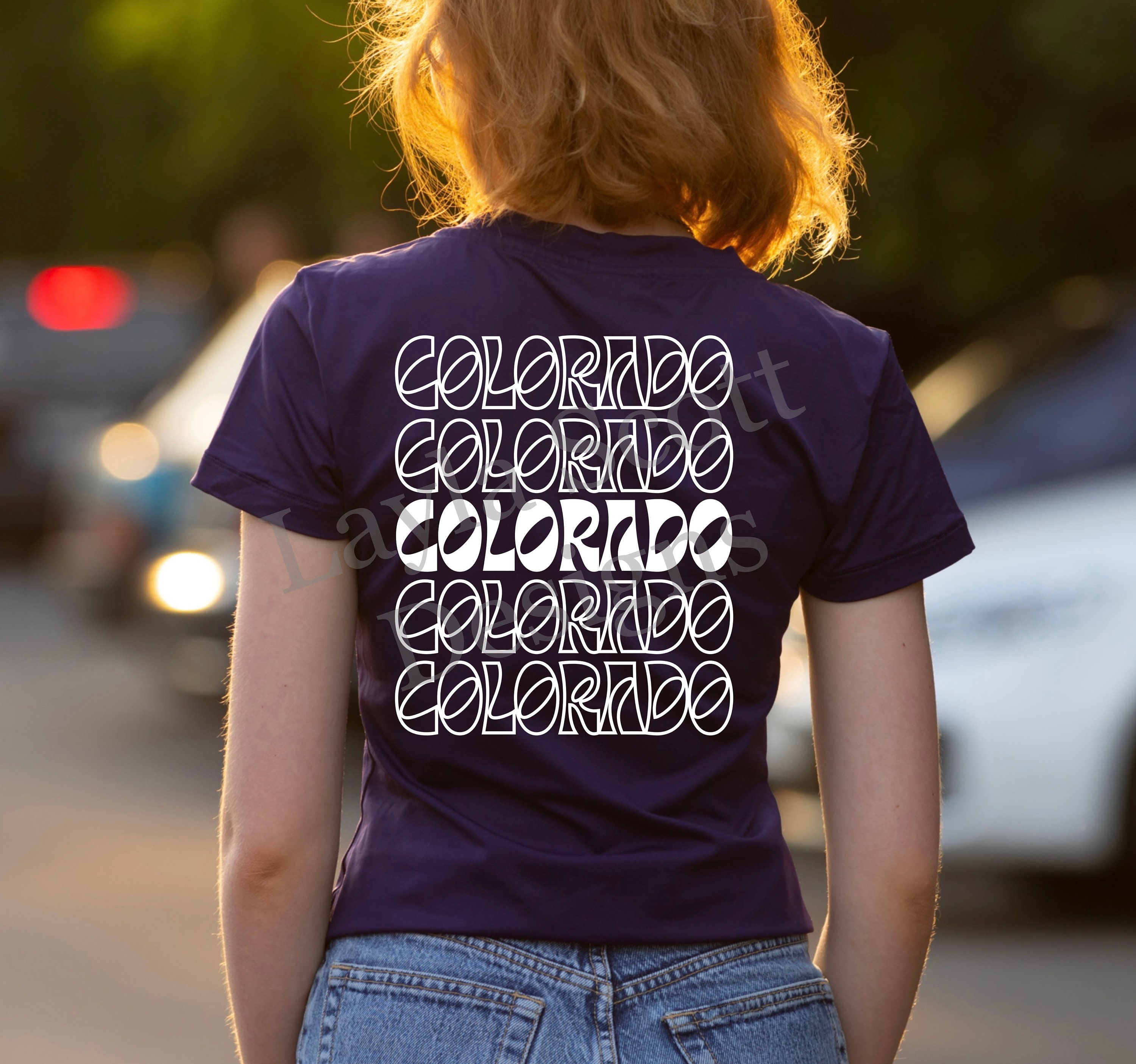 Groovy Colorado Svg PDF Cricut Glowforge Design T-shirt Sign Vintage ...