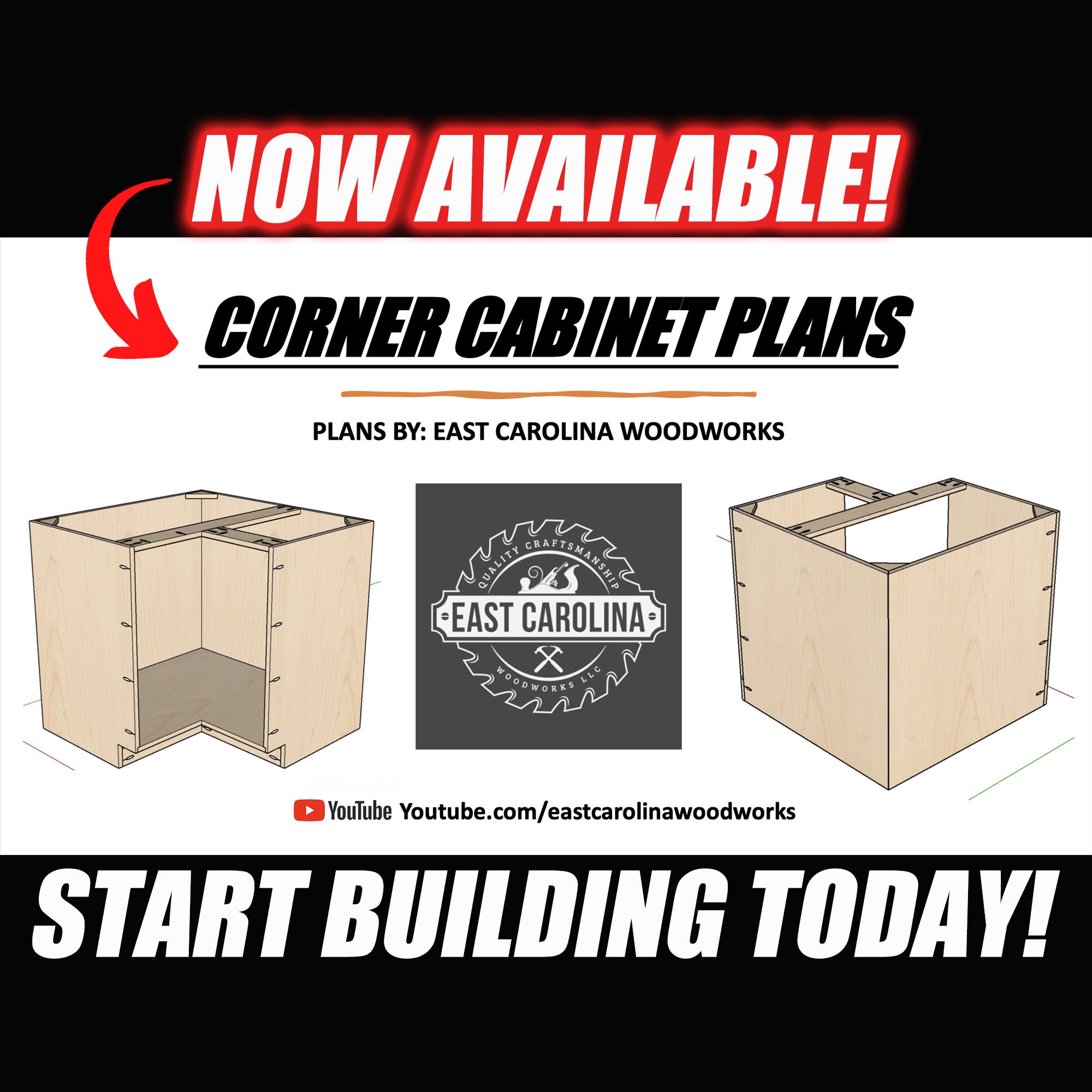DETAILED Corner Cabinet Plans - Etsy
