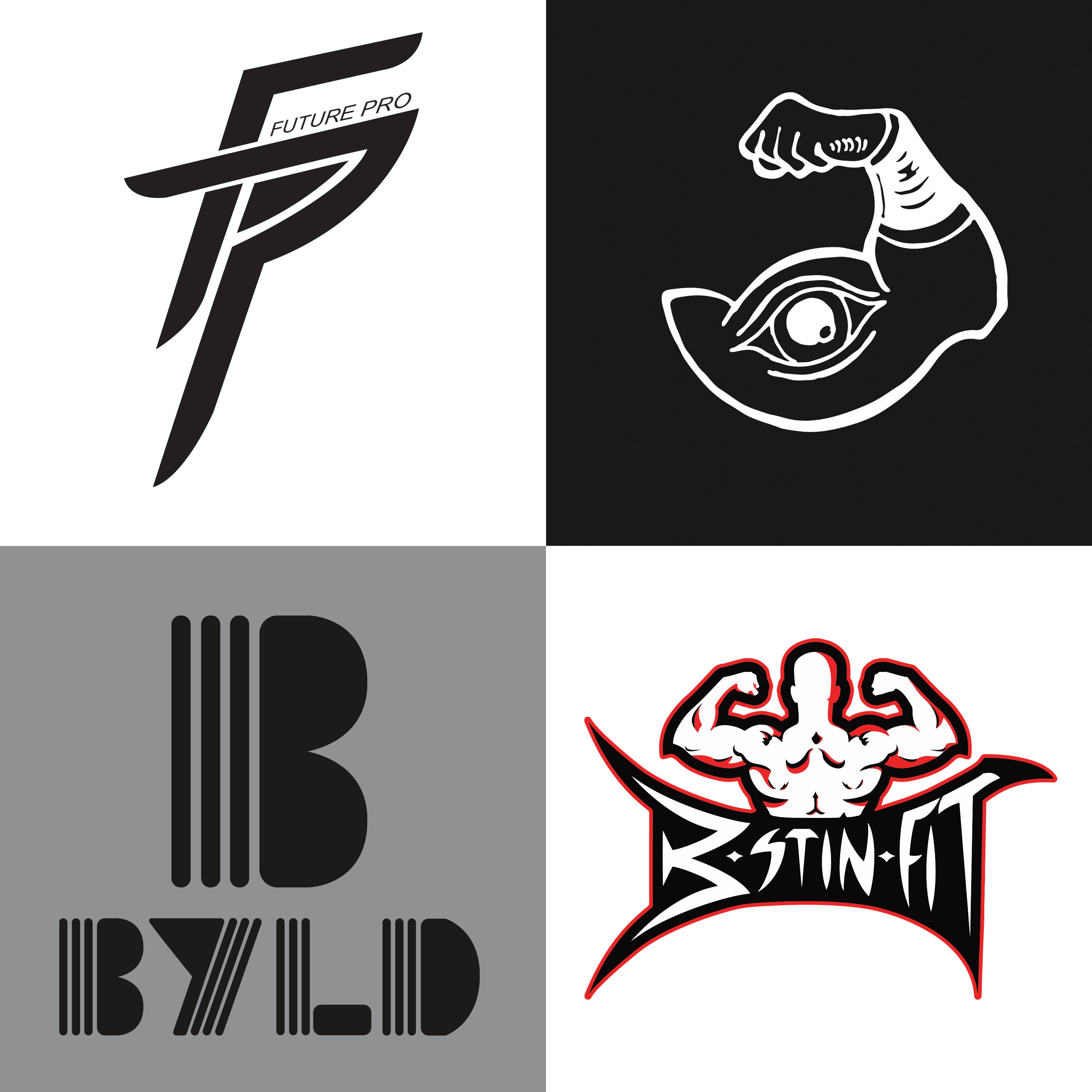 Custom Fitness Logo - Etsy