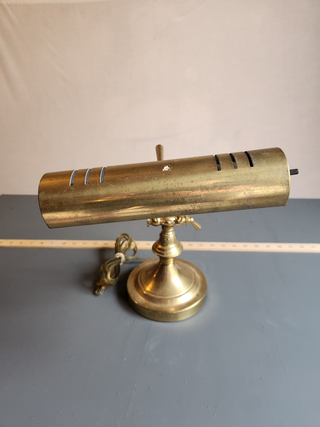 Antique Bankers Desk Light - Etsy