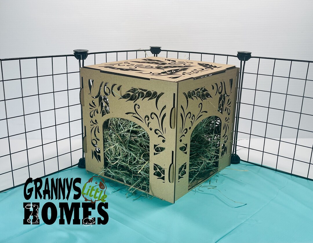 Cardboard Hay Hidey - Single - Etsy