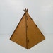 Cardboard Teepee Hidey - Etsy