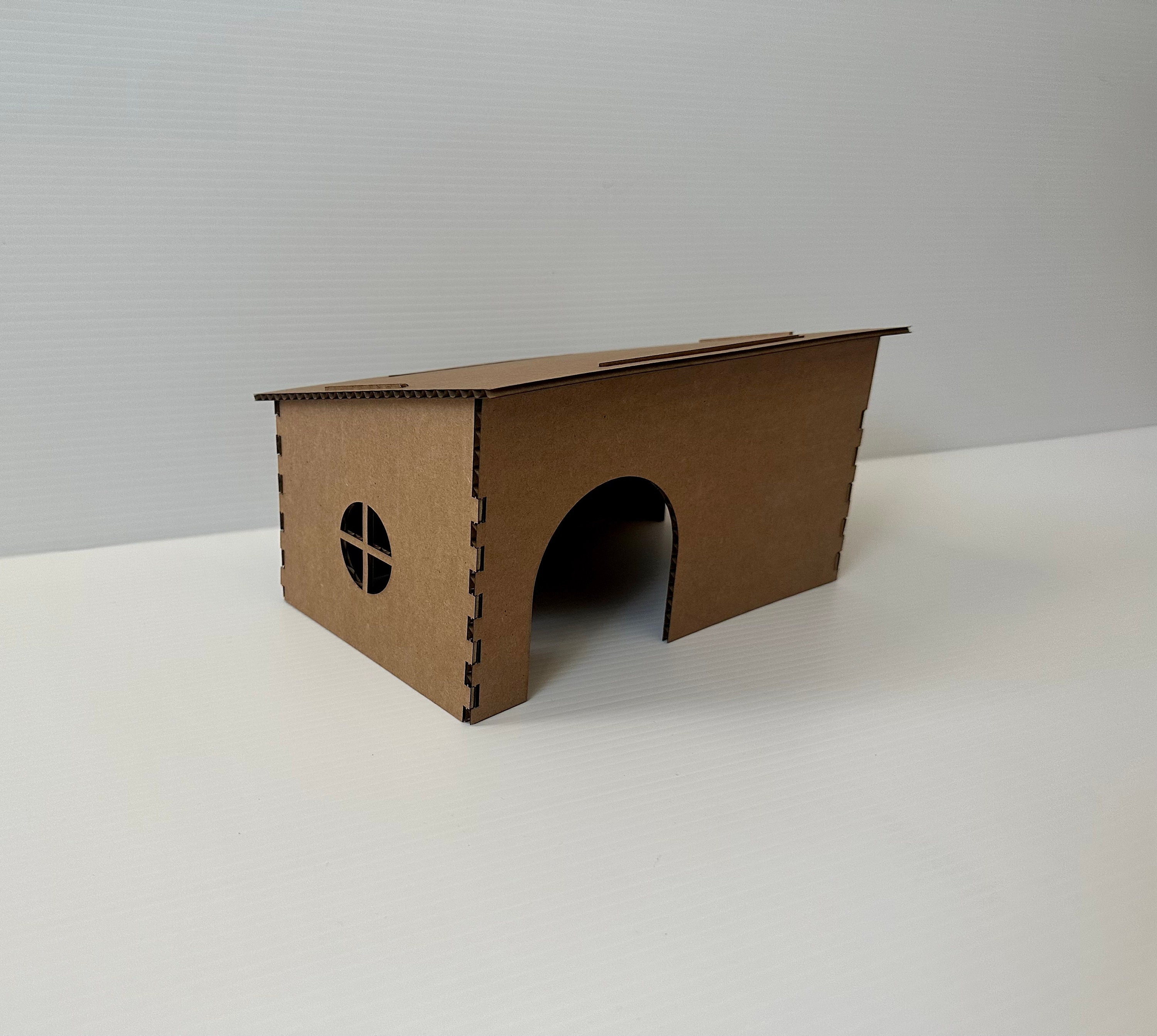 Cardboard Hide With 2 Doors and a Window - Etsy