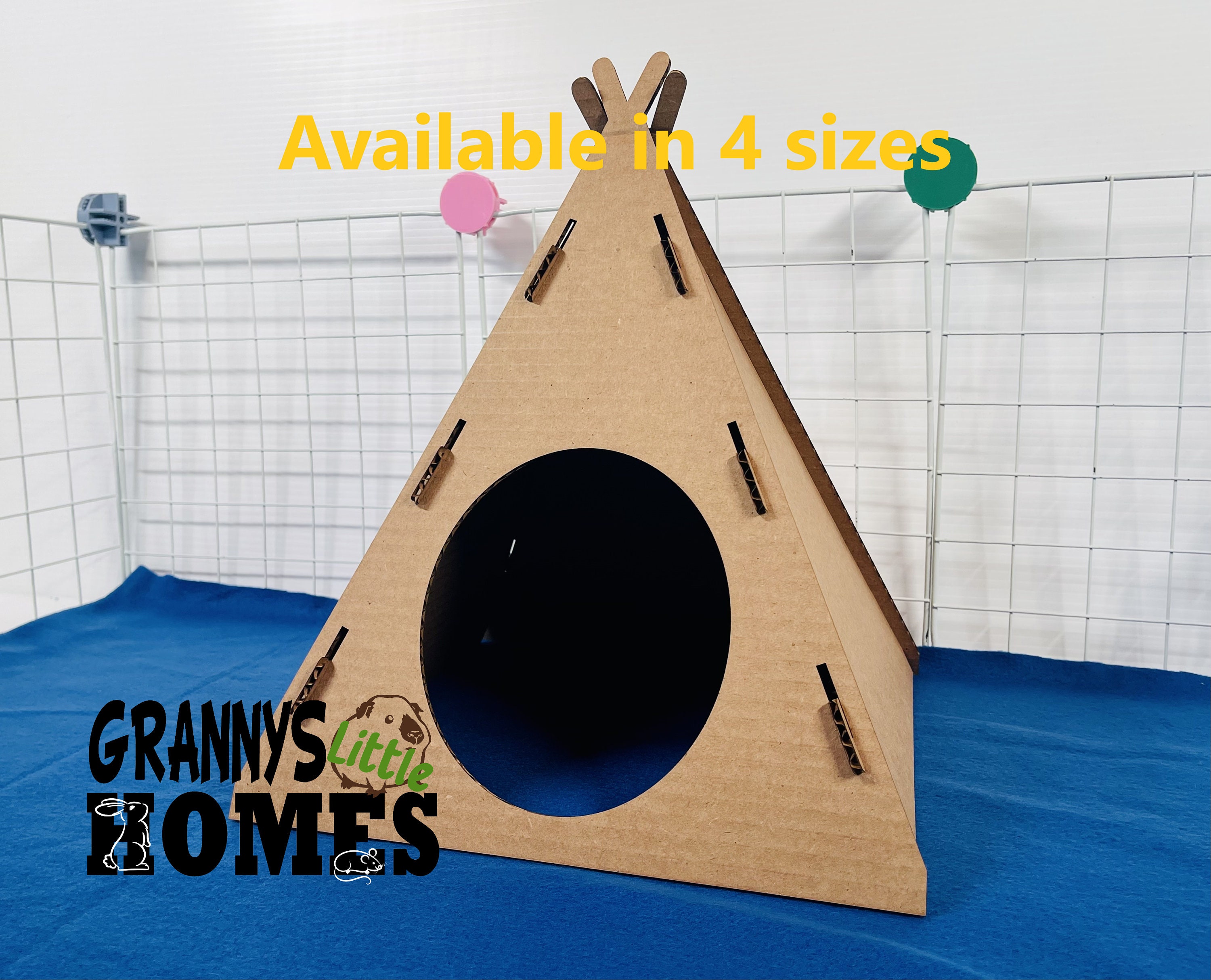 Cardboard Teepee Hidey - Etsy
