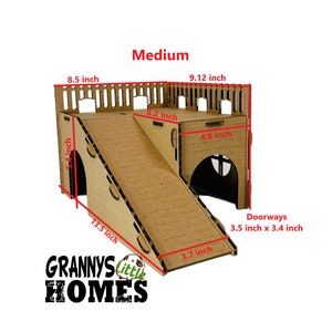 Cardboard Hide With Ramp and 2 Exits - Etsy