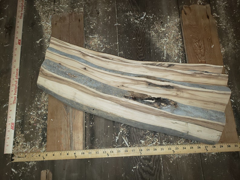 Ash Live Edge Set of 4 - Etsy