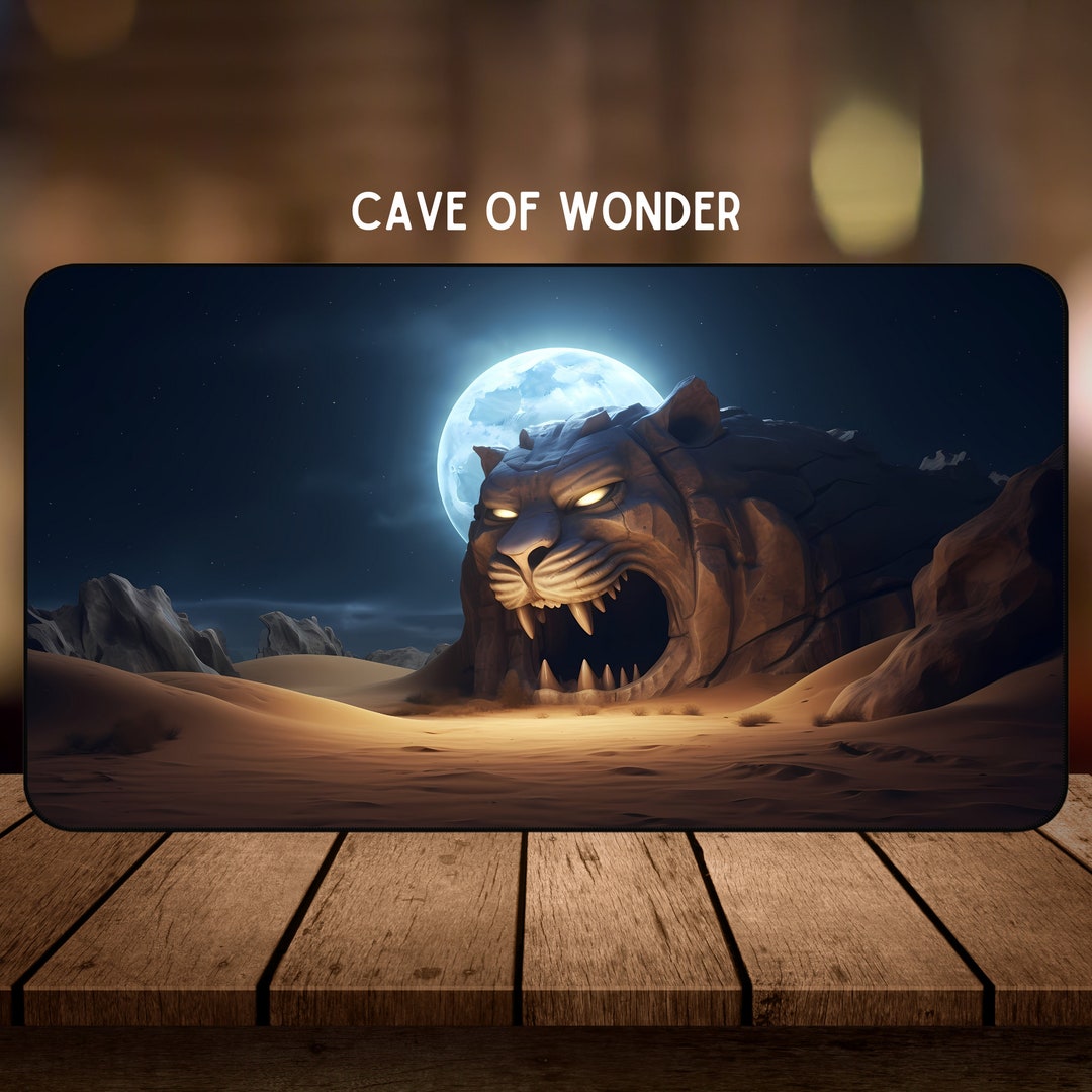 Cave of Wonder - TCG Playmat - 22" X 12" Inches - Board Game or Card ...