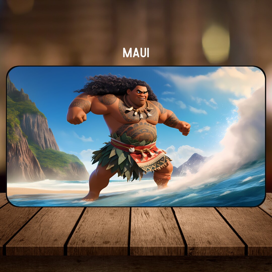 Polynesian God TCG Playmat 22 X 12 Inches Board Game or Card Game Mat ...