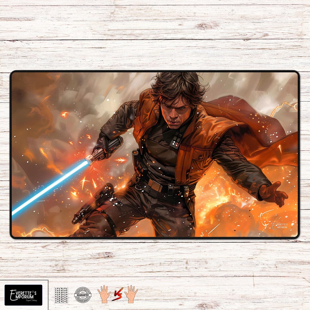Hope of the Galaxy - SWU Playmat - 24"x14" or 31.5"x15.5" - Board Game ...