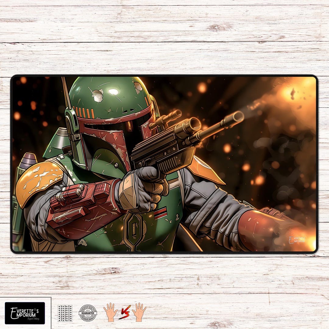 Galactic Menace - SWU Playmat - 24"x14" or 31.5"x15.5" - Board Game TCG ...
