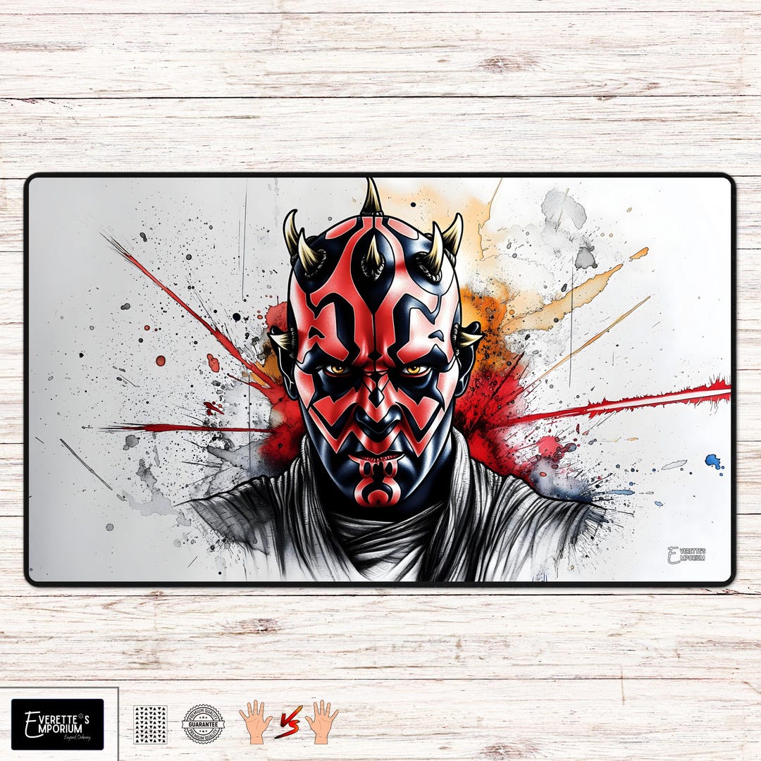 Crimson Wrath - TCG Playmat or Desk Mat (24" X 14" or 31.5" X 15.5") - Etsy