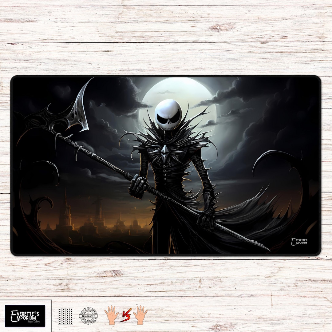 Jack the Nightmare King - TCG Playmat or Desk Mat (24" X 14" or 31.5" X ...
