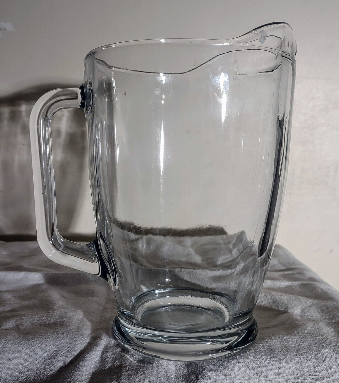 Vintage Crisa Libbey Clear Glass Pitcher Elegant Camelot Style 70 Oz - Etsy