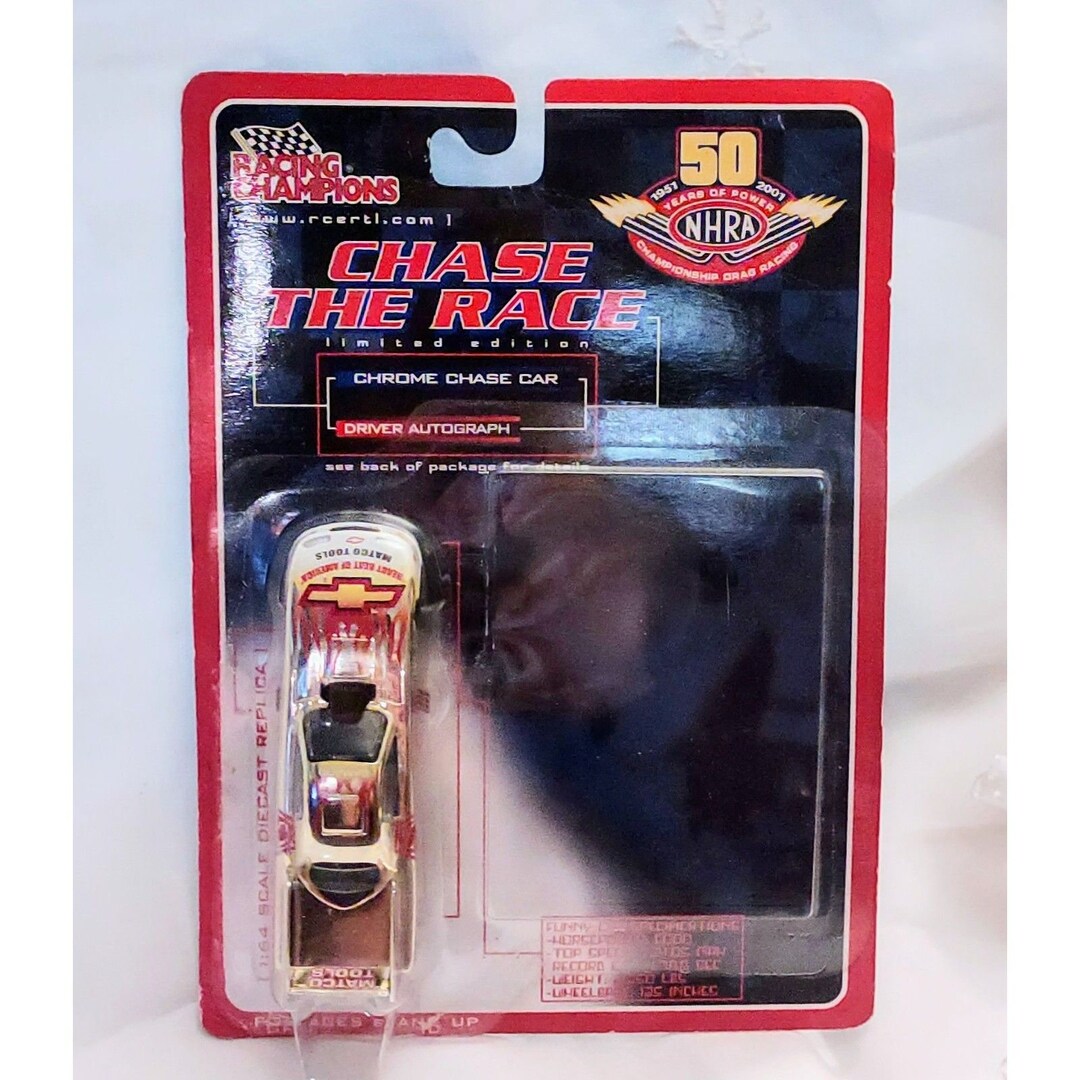 Racing Champions 2001 1/64 Jim Epler GOLD CHROME Chase Funny Car - Etsy