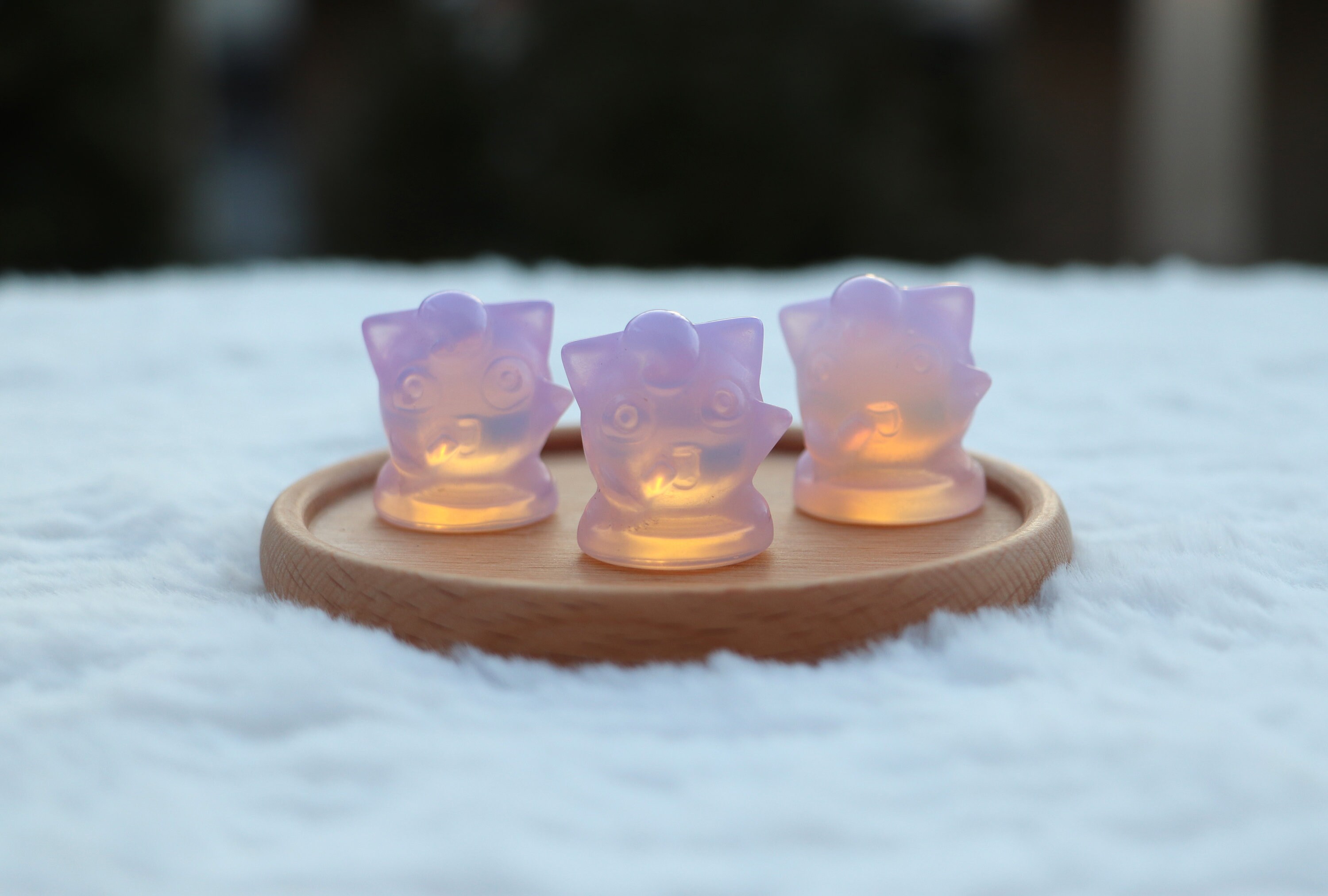 Mini Pokemon Crystal Carvings - Etsy