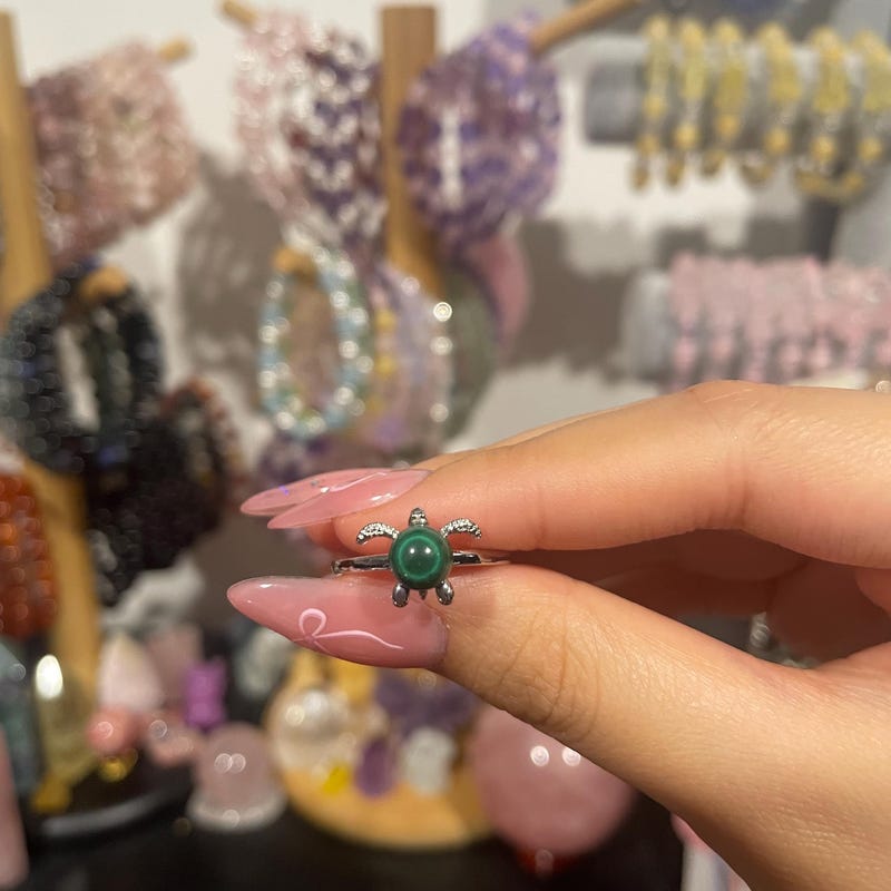 Turtle Ring - Etsy