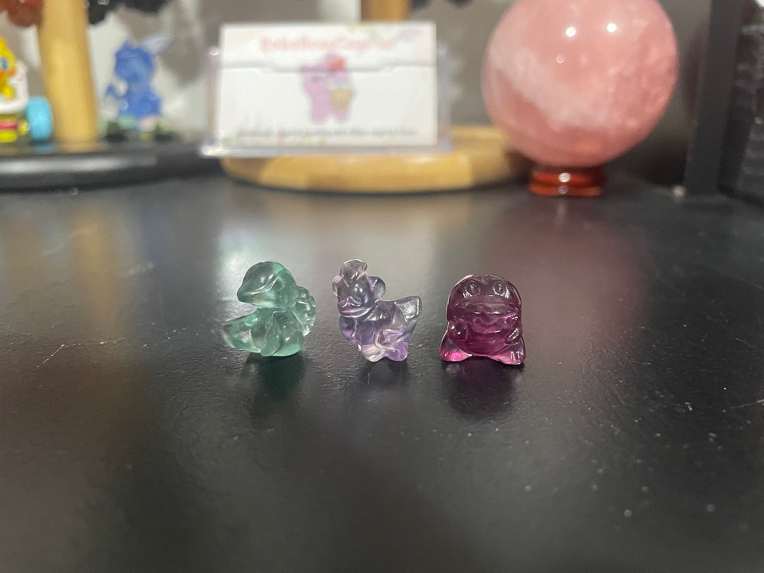 Mini Fluorite Fire Pokémon Carving - Etsy