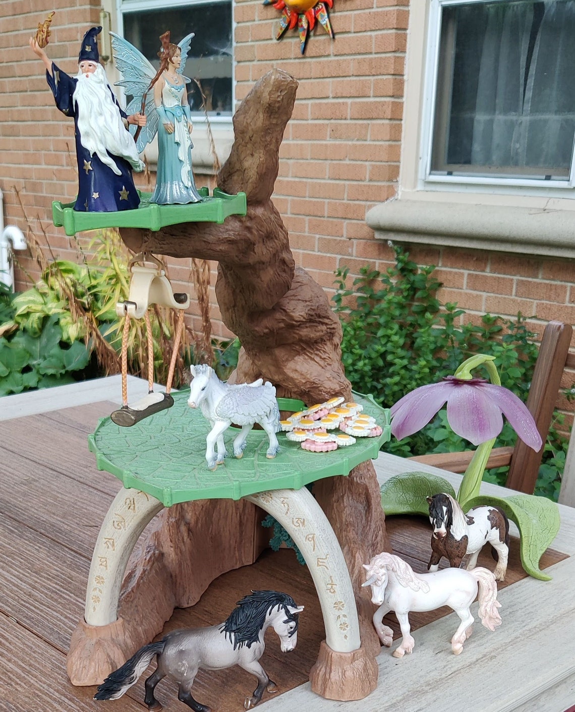 Schleich Bayala 42032 Sun Elf House With Additional Animal/human ...