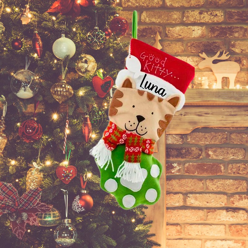 Cat Stockings - Etsy