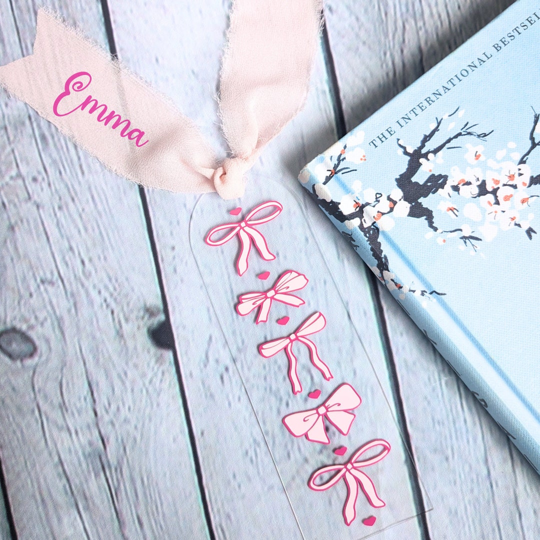 Cute Bookmark Aesthetic Bookmark Teacher Bookmark Coquette Bookmark ...